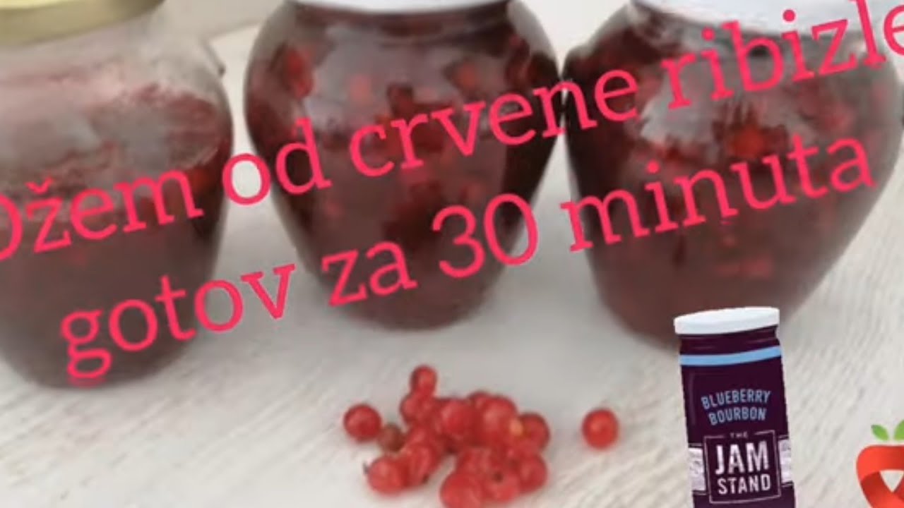 Džem od crvene ribizle - YouTube