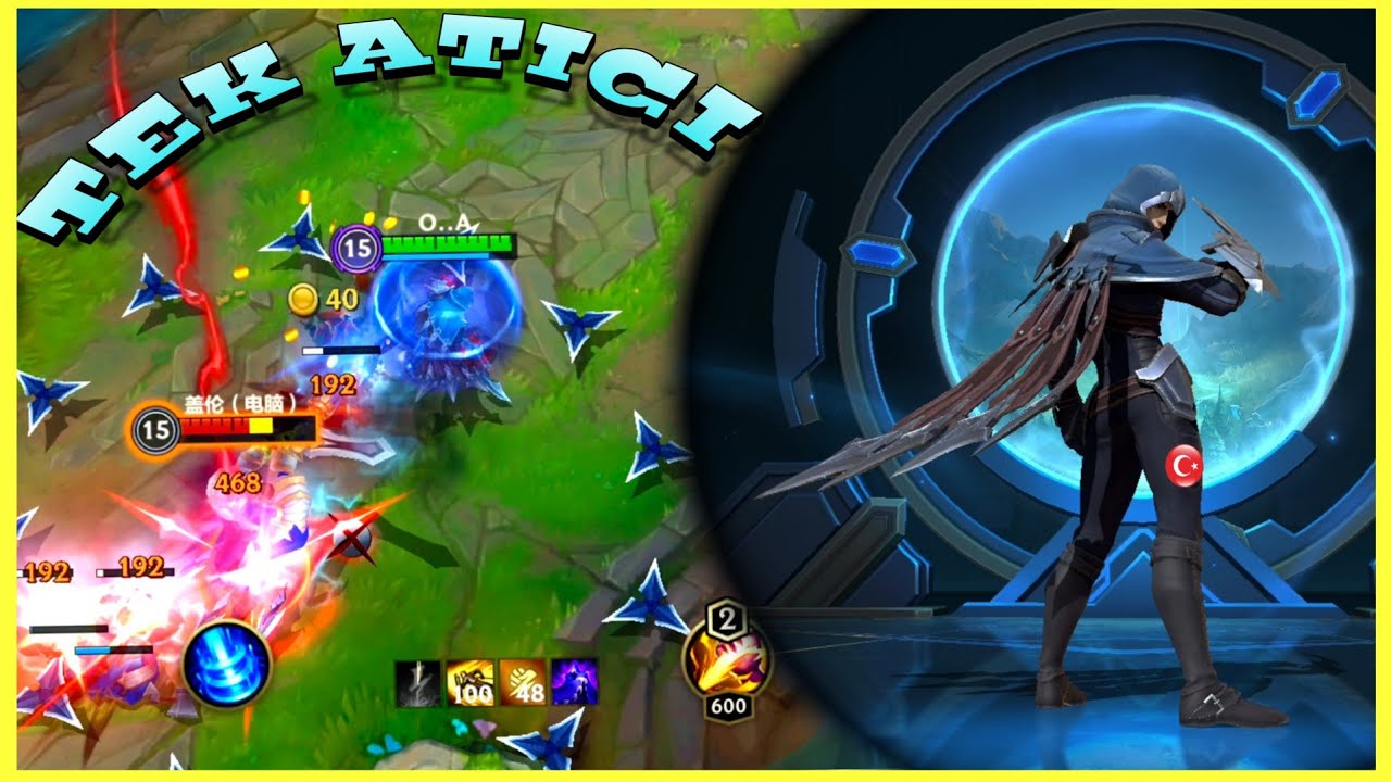 Wild Rift TALON GAMEPLAY TRDE İLK | Riot Tek Atan Çar Getirmiş , PERMA ...