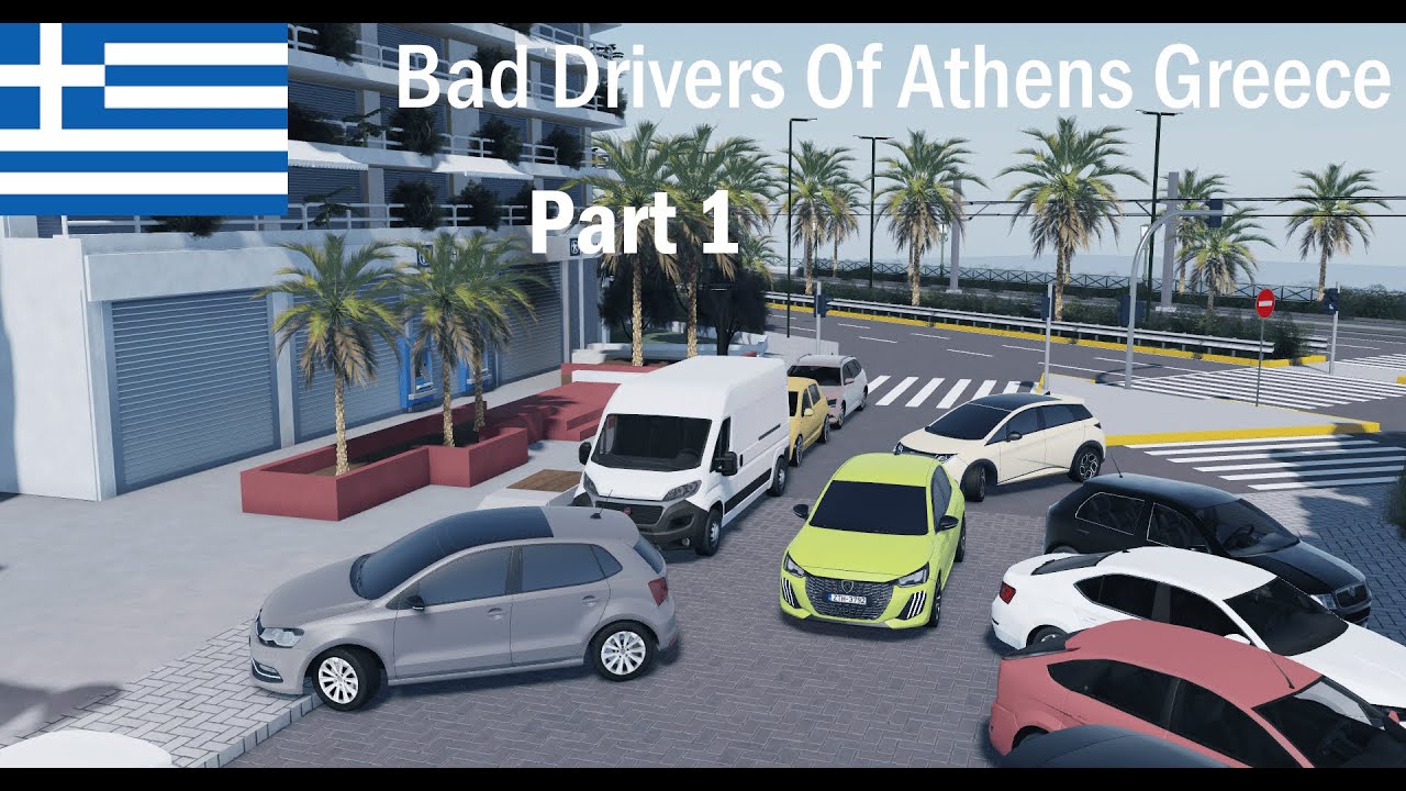 Bad Drivers Of Athens Greece #1 - YouTube