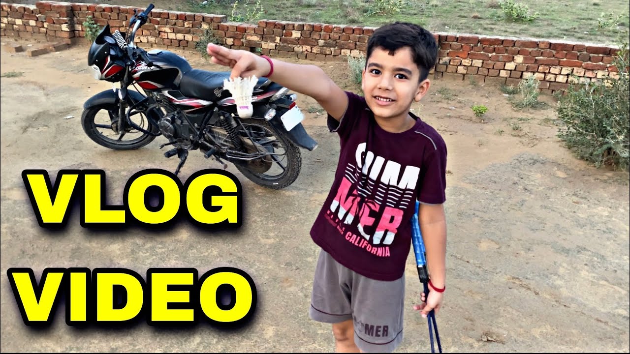 Vlog Video 2023 || Badminton Shuttle Toot Gayi || 🏸 #vlog #viral # ...