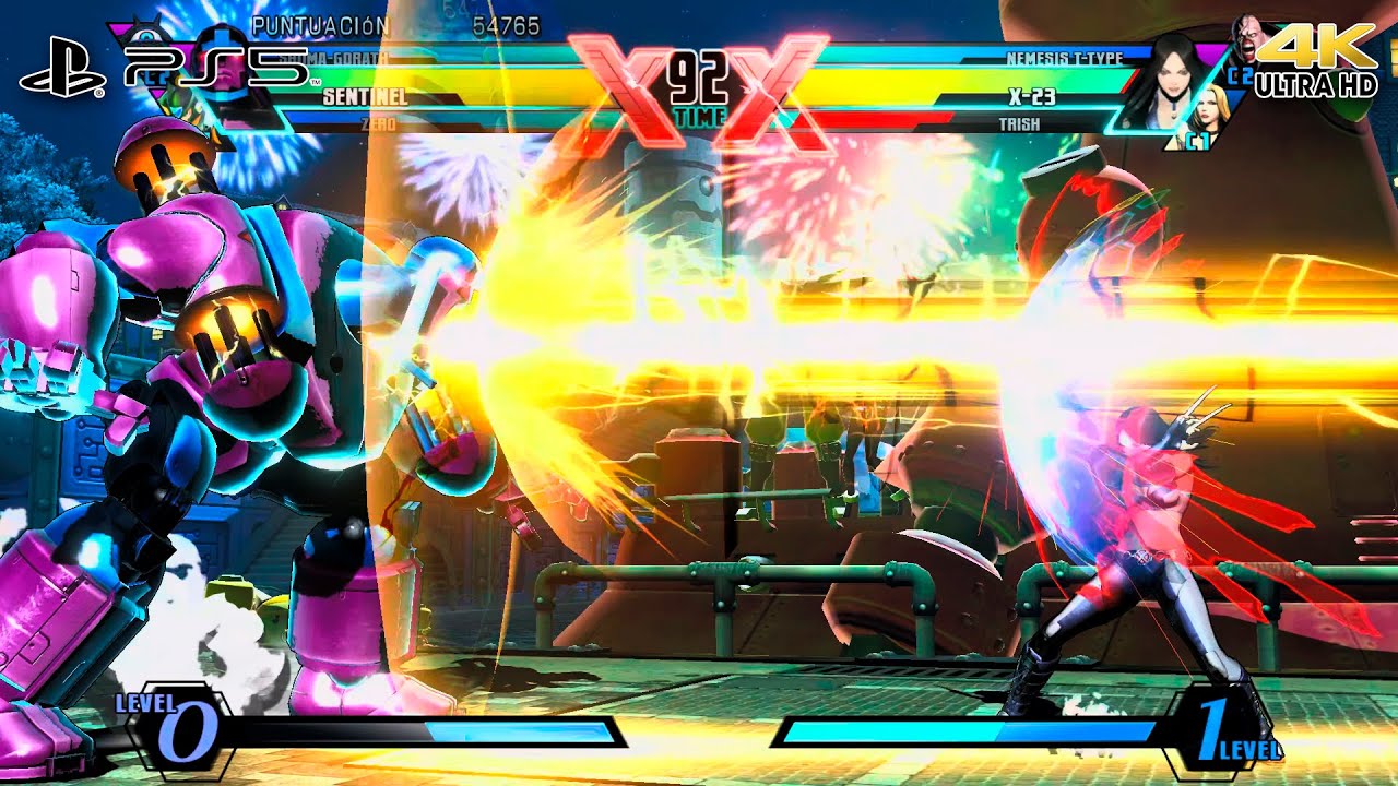 PS5 / SENTINEL VS X-23 X-MEN / ULTIMATE MARVEL VS CAPCOM 3 - YouTube