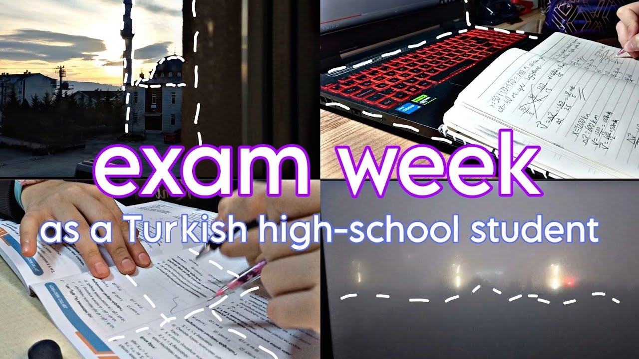 exam week with me vol.2 (Eng) - YouTube
