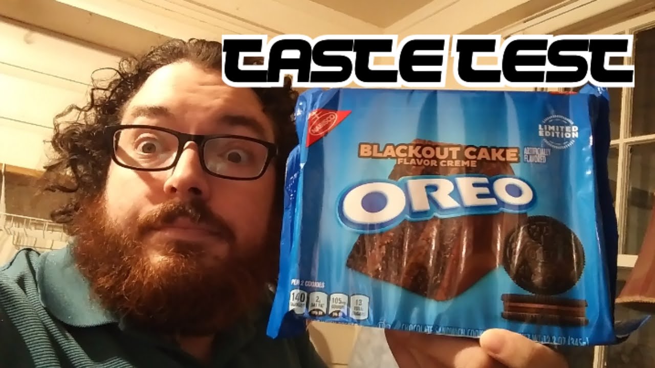 Oreo Blackout Cake Taste test - YouTube