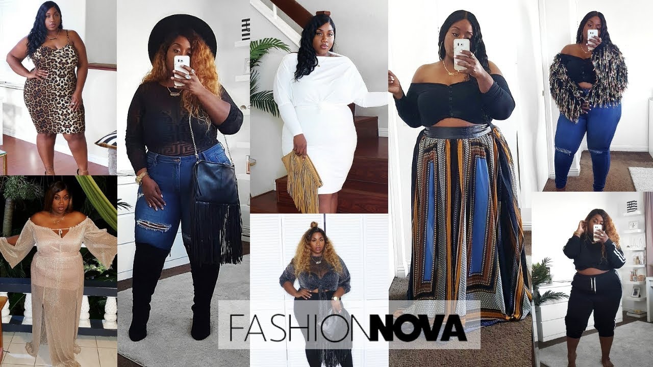 LAST FASHION NOVA HAUL OF 2018?! BIG! PLUS SIZE FASHION - YouTube