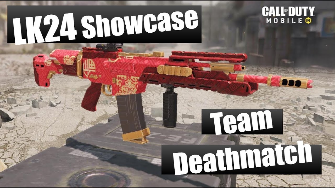 COD Mobile: LK24 Assault Rifle showcase - Team Deathmatch - YouTube