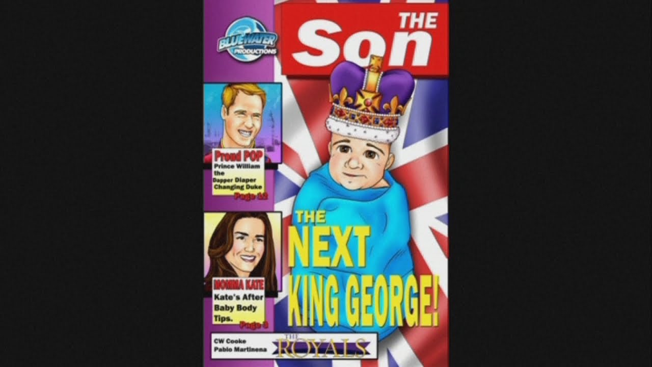 Royal birth: comic book to chart the lives of Kate and Wills - YouTube
