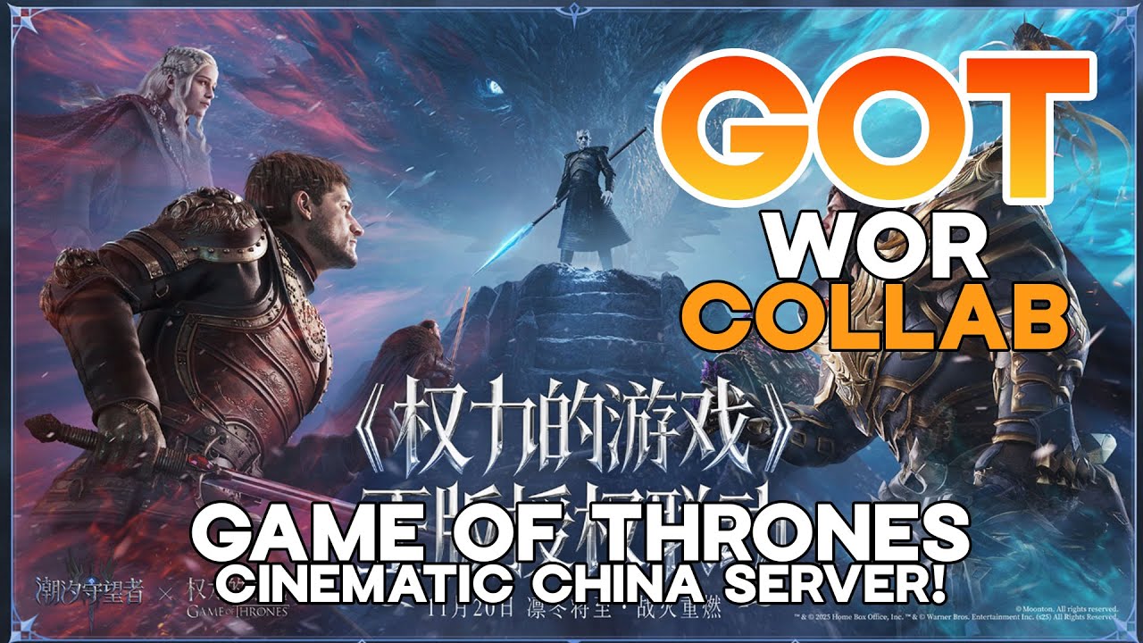 GAME OF THRONES COLLAB Cinematic CHINA ONLY- Watcher of Realms - YouTube