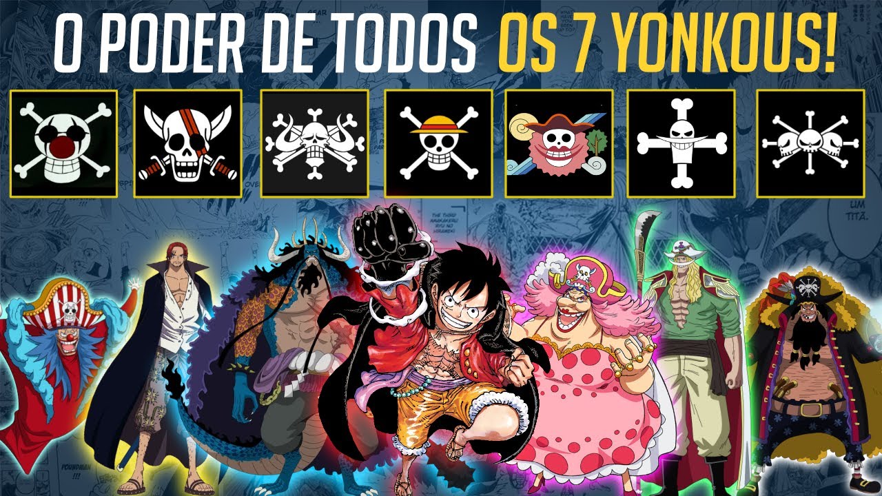 ANÁLISE DO PODER DE TODOS OS 7 YOUNKOUS DA OBRA | ONE PIECE | Nerd ...