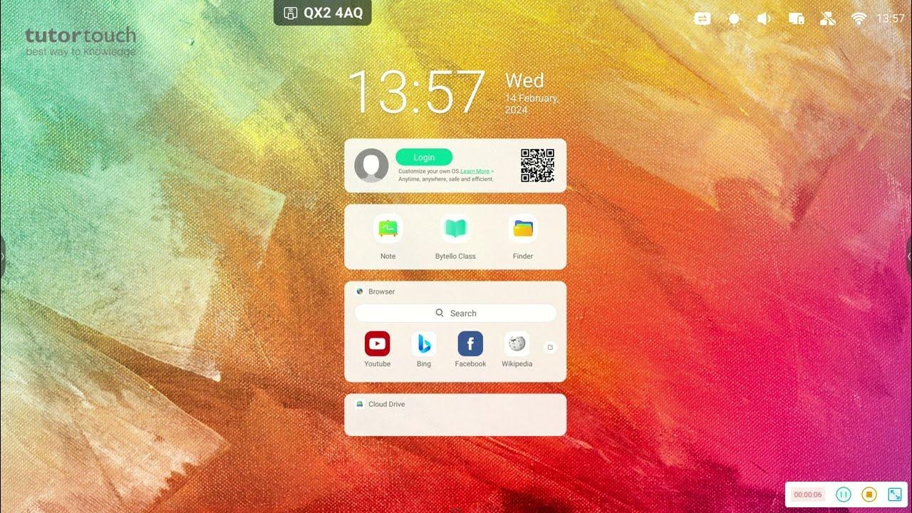 tutortouch Interactive 4K panels - Multi window mode - YouTube
