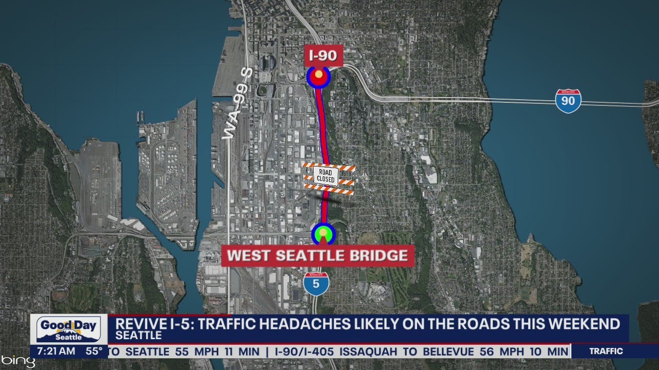 Revive I-5: Traffic headaches likely on the roads this weekend in ...