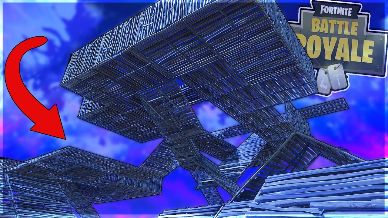 BIGGEST SKY BASE EVER! (HUGE SKY FORT) - YouTube
