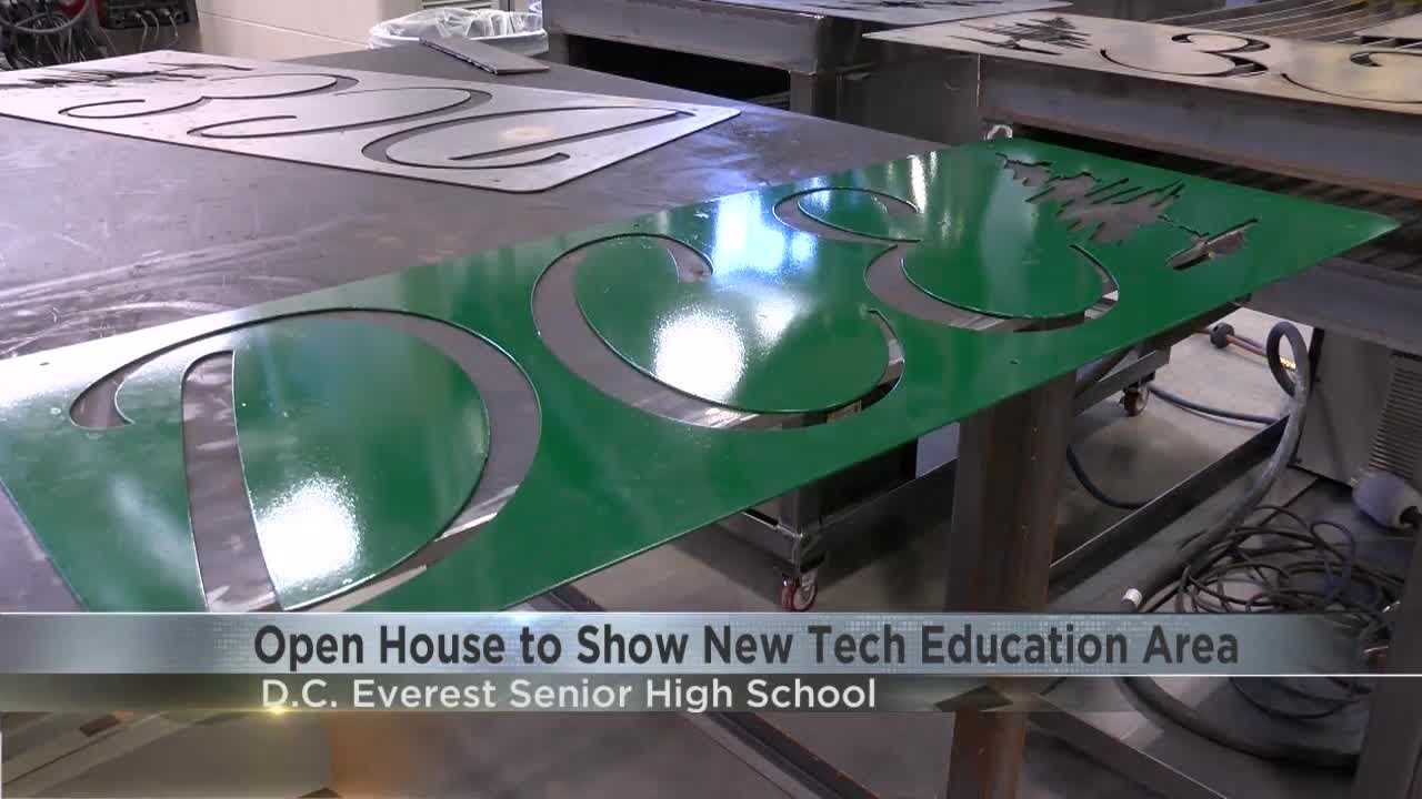 Local high school shows off new tech ed. equipment - YouTube