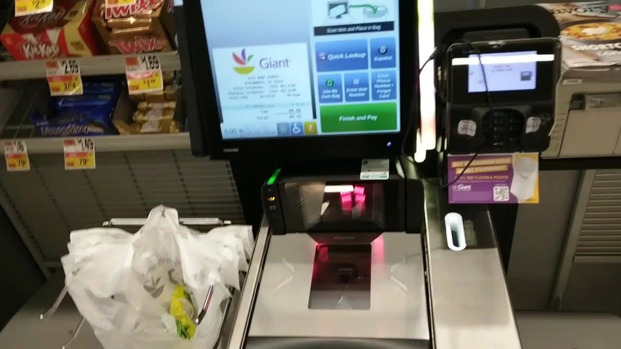 Mitchell Partycenter s Self Checkout Demo At Giant Food In Alexandria mitchell-partycenter-s-self-checkout-demo-at-giant-food-in-alexandria