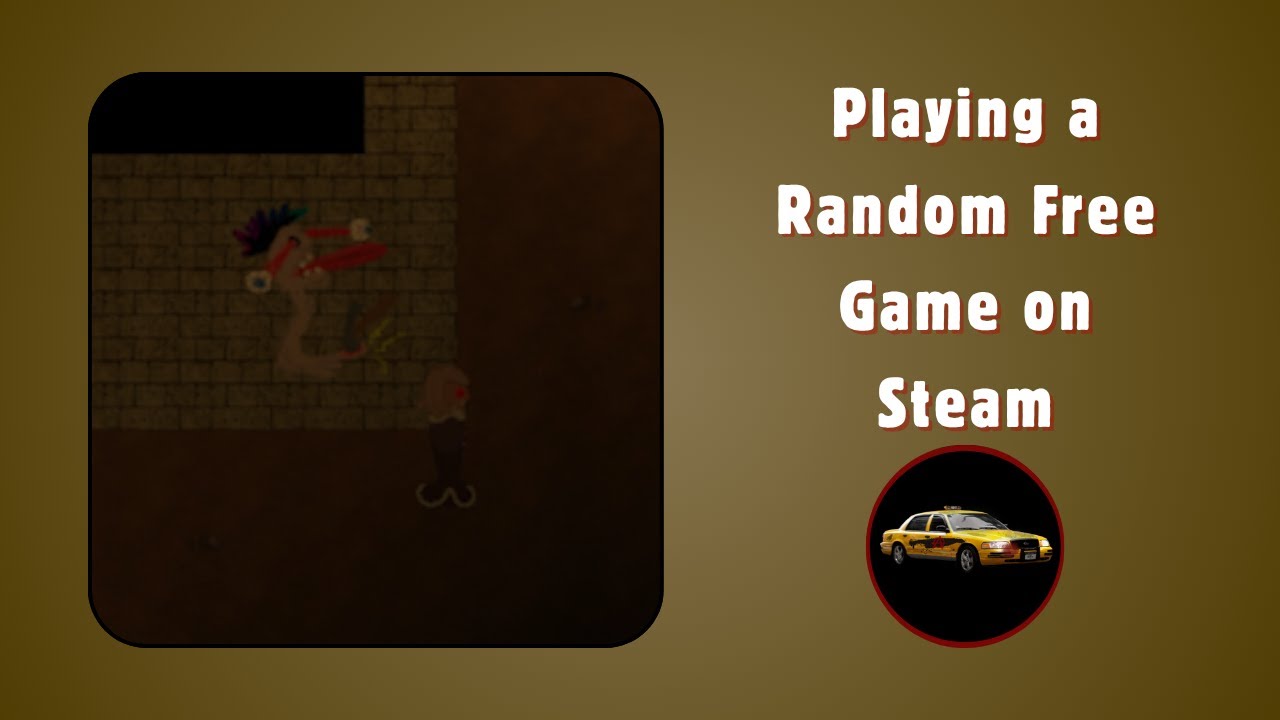 This game was so weird... | Playing a Random Free Game on Steam - YouTube