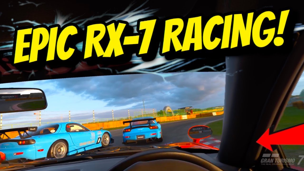 4K VR - Drifting for a Double Overtake in the RX-7! 🏁🔥 - YouTube