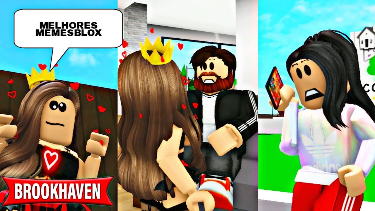 MELHORES MEMEBLOX| TENTE NÃO RIR |ROBLOX| Memes Brookhaven - YouTube