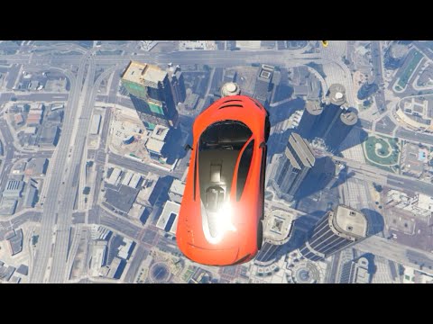 ŞEHİRİN ÜSTÜNDE UÇMAK!! - GTA 5 Online Komik Anlar #109