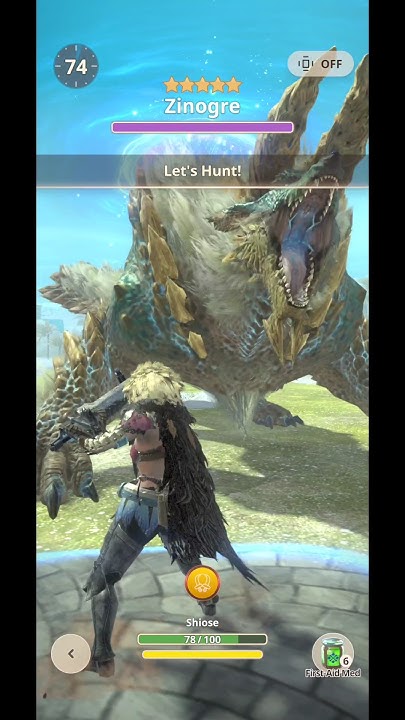 MHNow - Zinogre hit ko with Special DB #monsterhunternow - YouTube