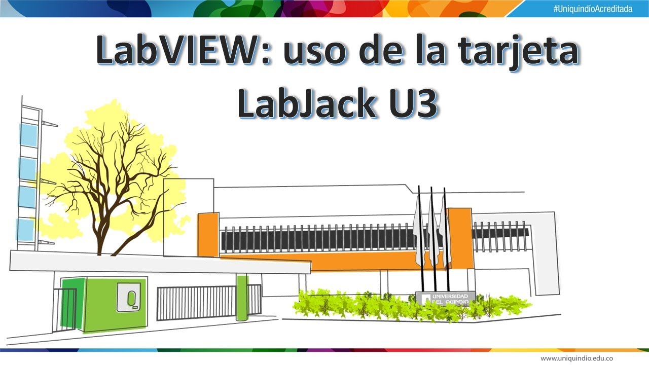 Uso de la tarjeta LabJack U3 desde LabVIEW - YouTube