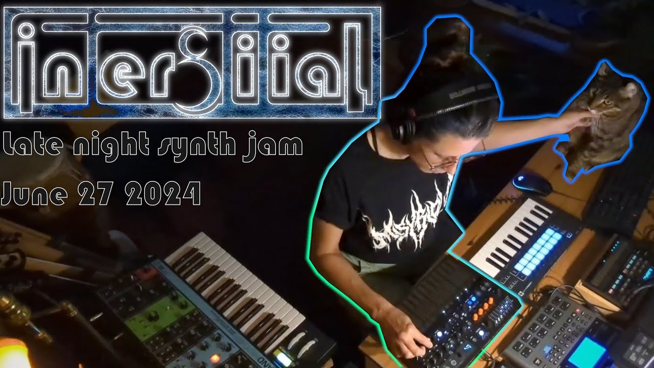 Interstitial - Electro-atmospheric melodic doom synth jam #13 - YouTube