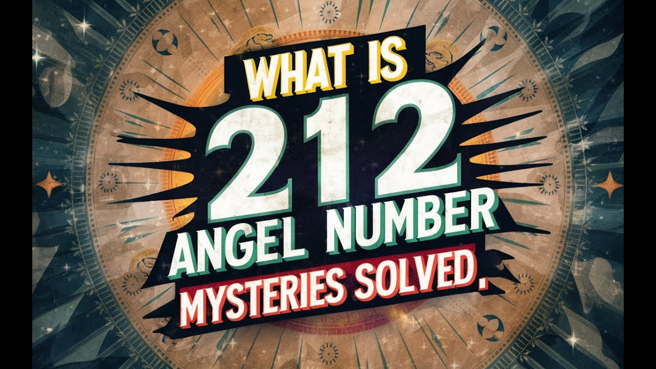Decoding the Universe: The 212 Angel Number - YouTube