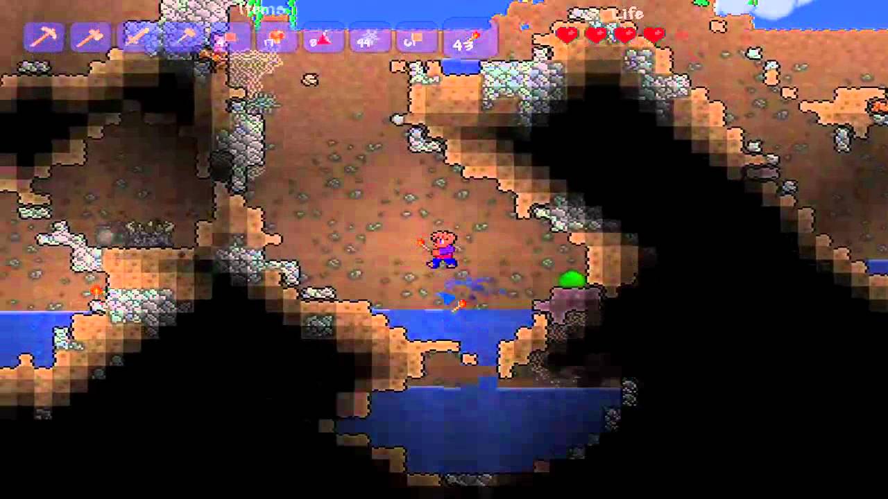 TBone's Adventures in Terraria Ep. 003 - Operation Grappling Hook - YouTube