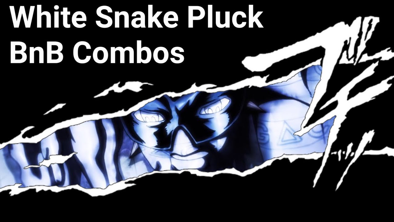 [YBA] White Snake Pluck BnB Combos - YouTube