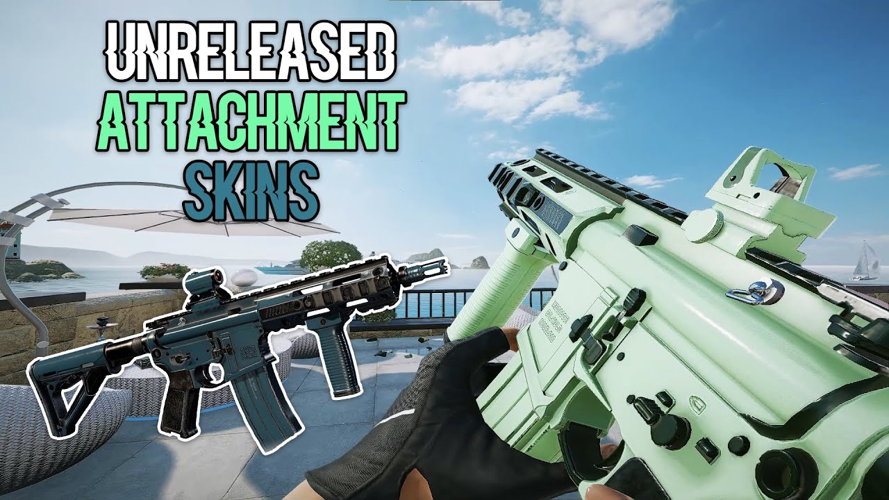 UNRELEASED Universal ATTACHMENT SKINS - Navy Blue, Slime Green ...