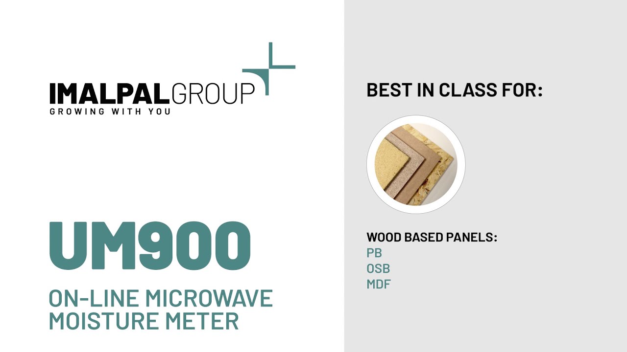 UM900 On-Line Microwave Moisture Meter - YouTube