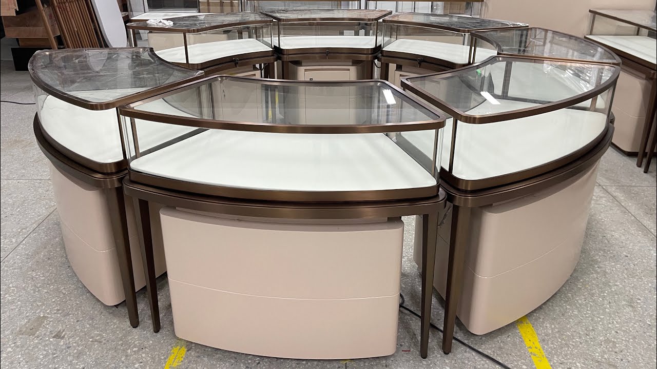 Jewelry Display Glass Table