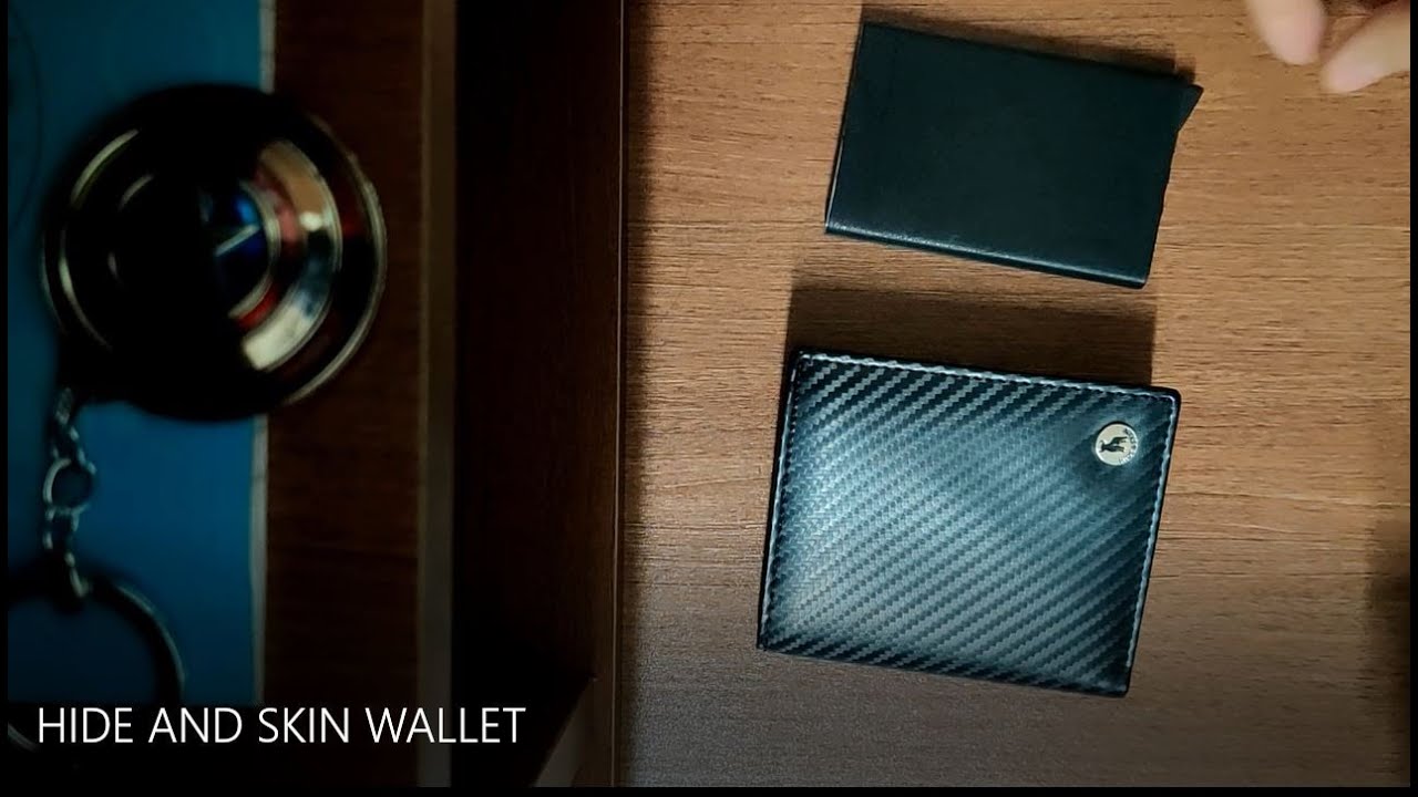 HIDE AND SKIN WALLET - YouTube