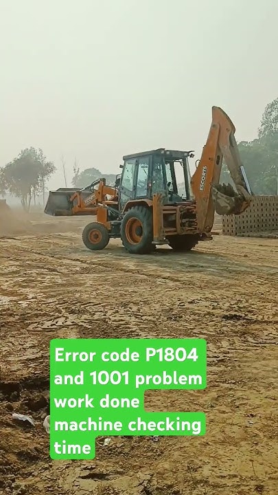 Escorts digmax Error code Problem P1804 and 1001 work done #error #code #P1804 - YouTube