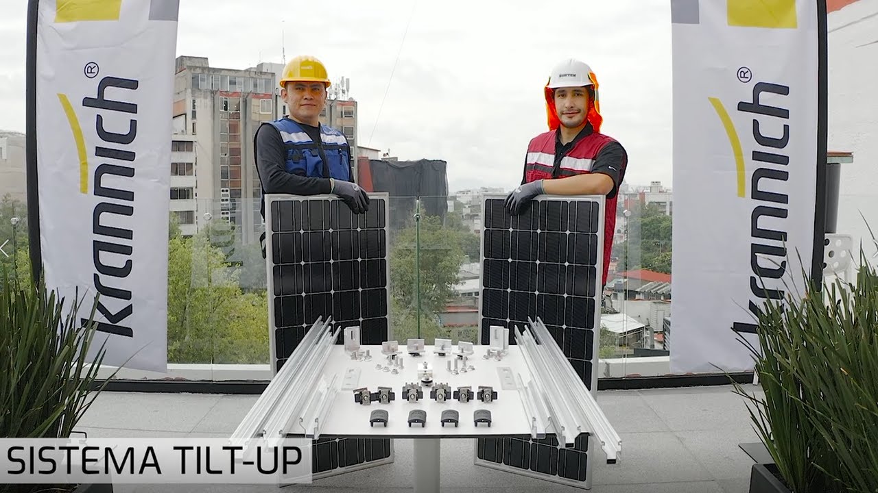 Te mostramos como armar tu sistema CrossRail Tilt-Up - K2 Systems - YouTube