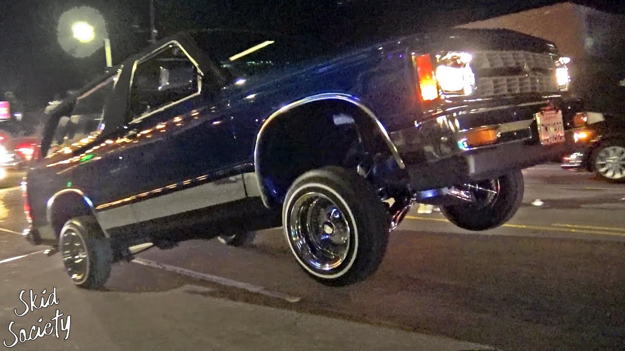 Lowrider Cruise Night! Sunset Blvd Los Angeles, CA - YouTube