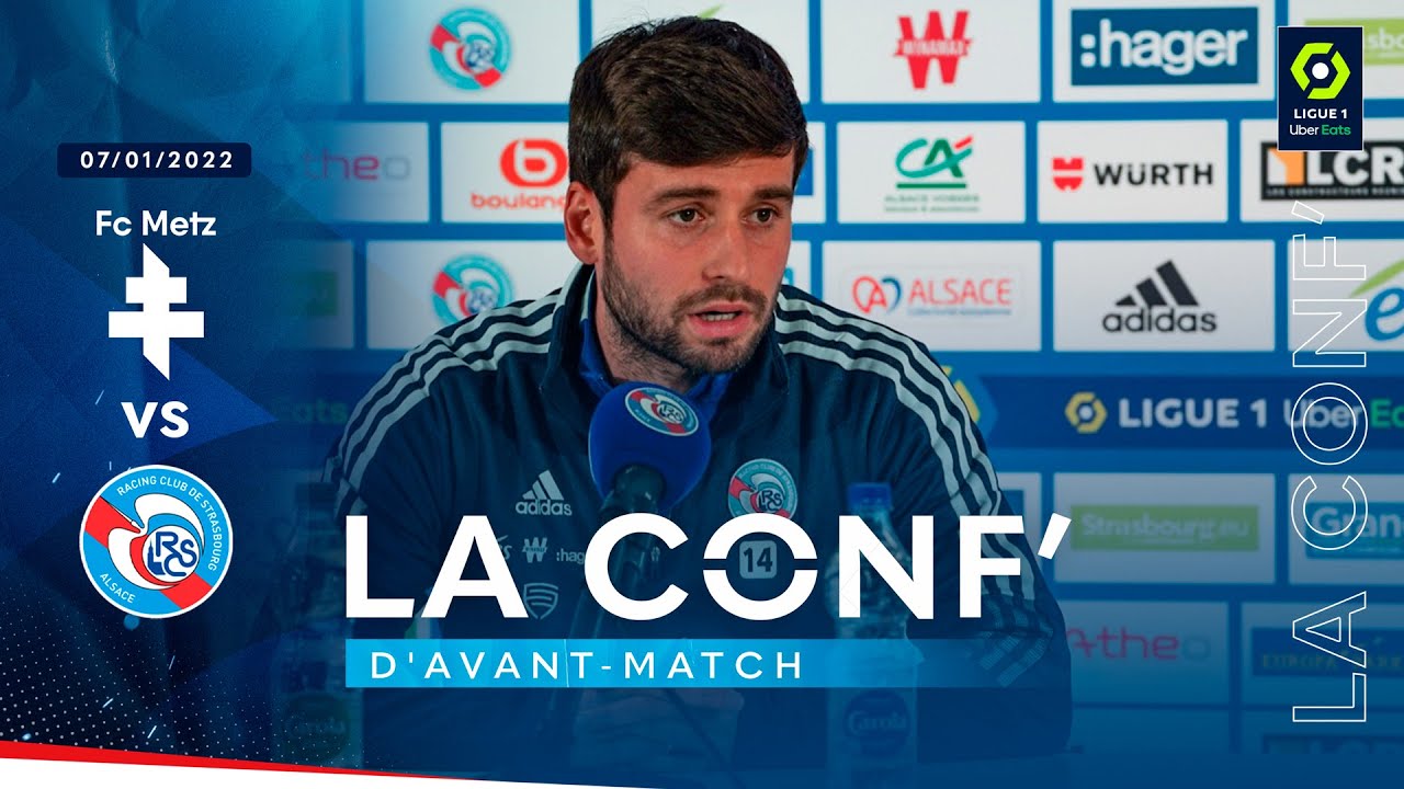 FC Metz-Racing (J20 L1 21/22) : Revivez la conf' d'avant-match en ...