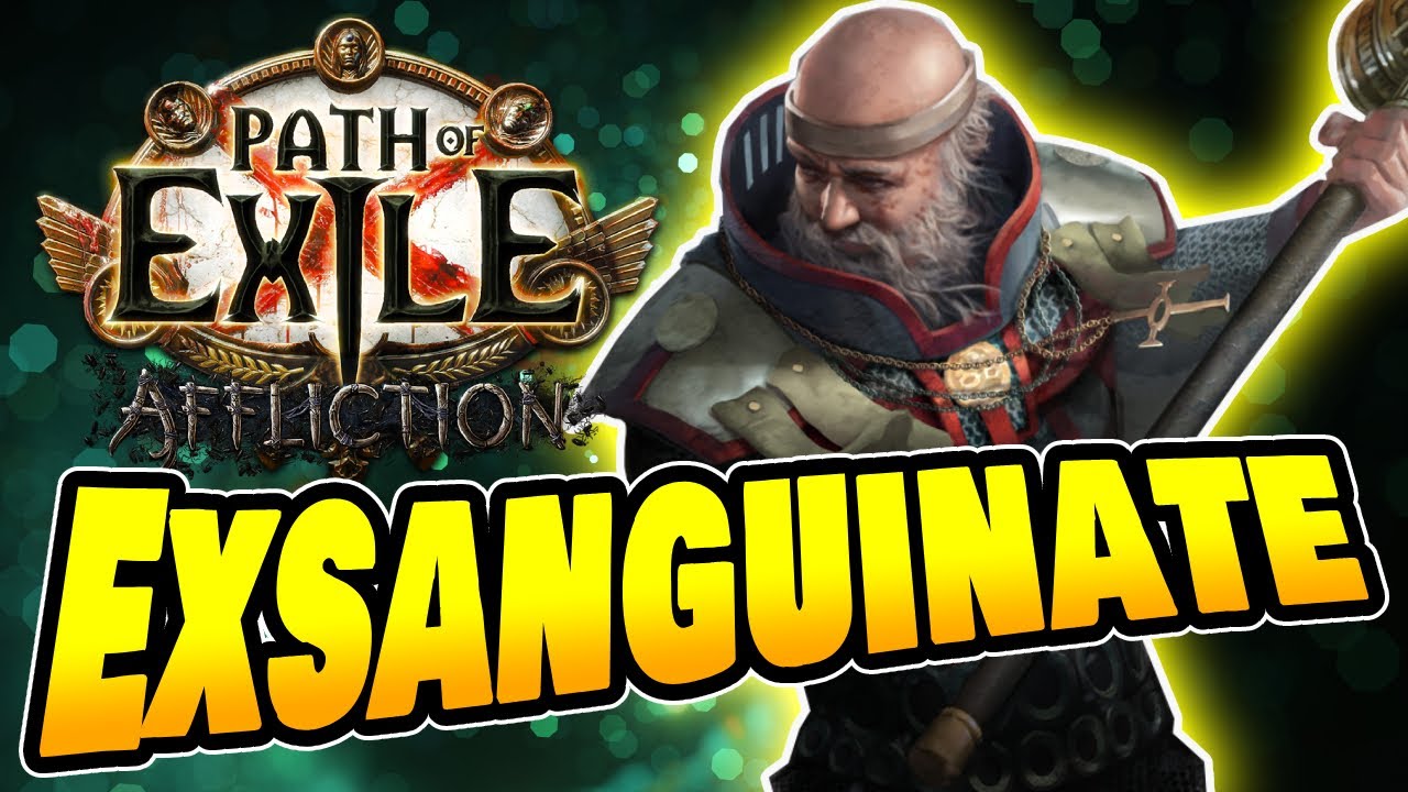 [3.23] Path of Exile Inquisitor mine 🧊cold exsanguinate [Build Guide ...
