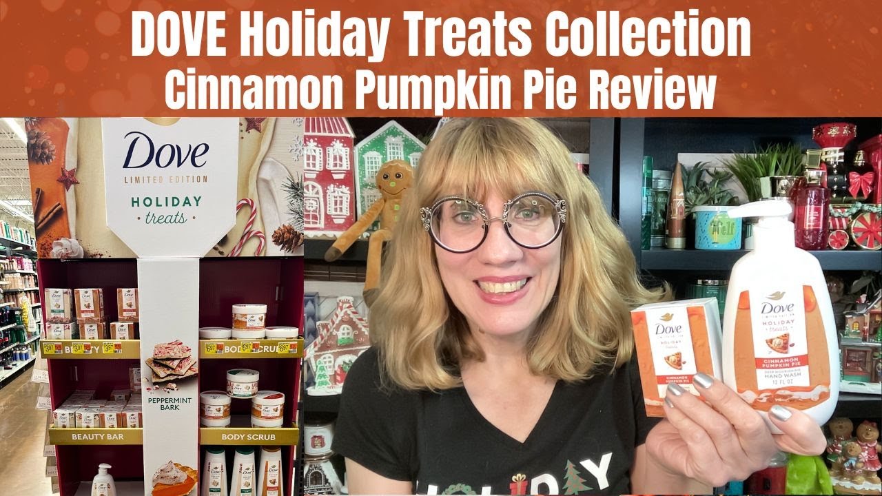 DOVE Holiday Treats Collection Cinnamon Pumpkin Pie Review - YouTube