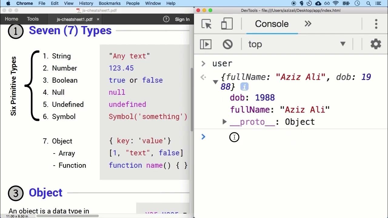 Lesson 9: Creating Variables and accessing values - YouTube