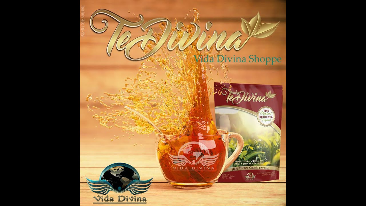 Vida Divina Detox Tea The Original Detox Tea, Te Divina 100% Certified ...