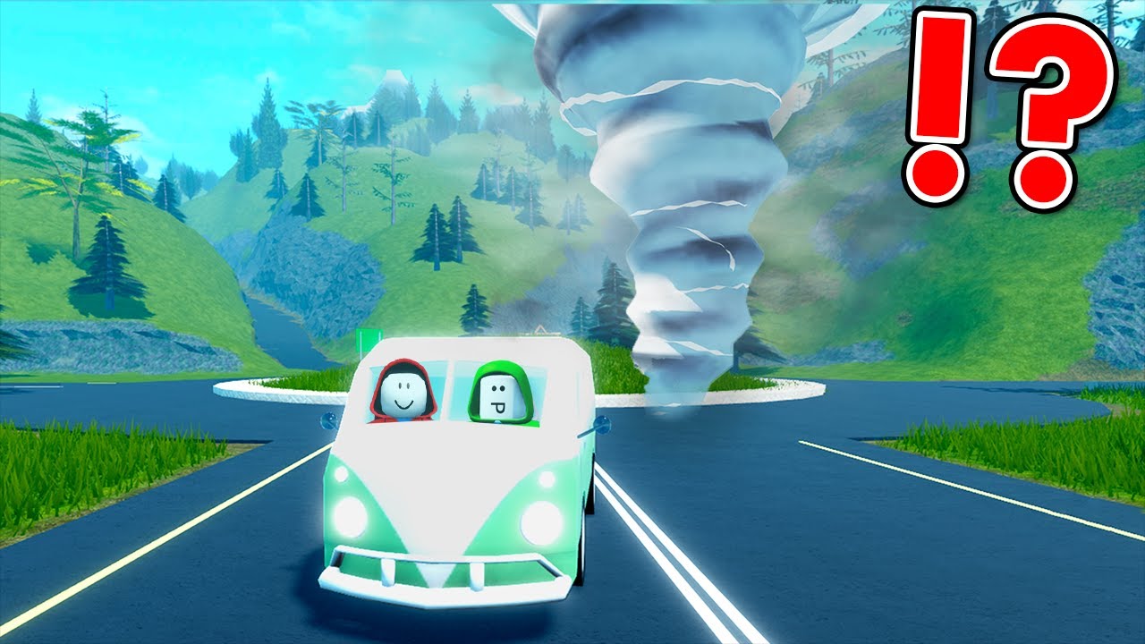 ROBLOX, But A Tornado is Heading! - YouTube