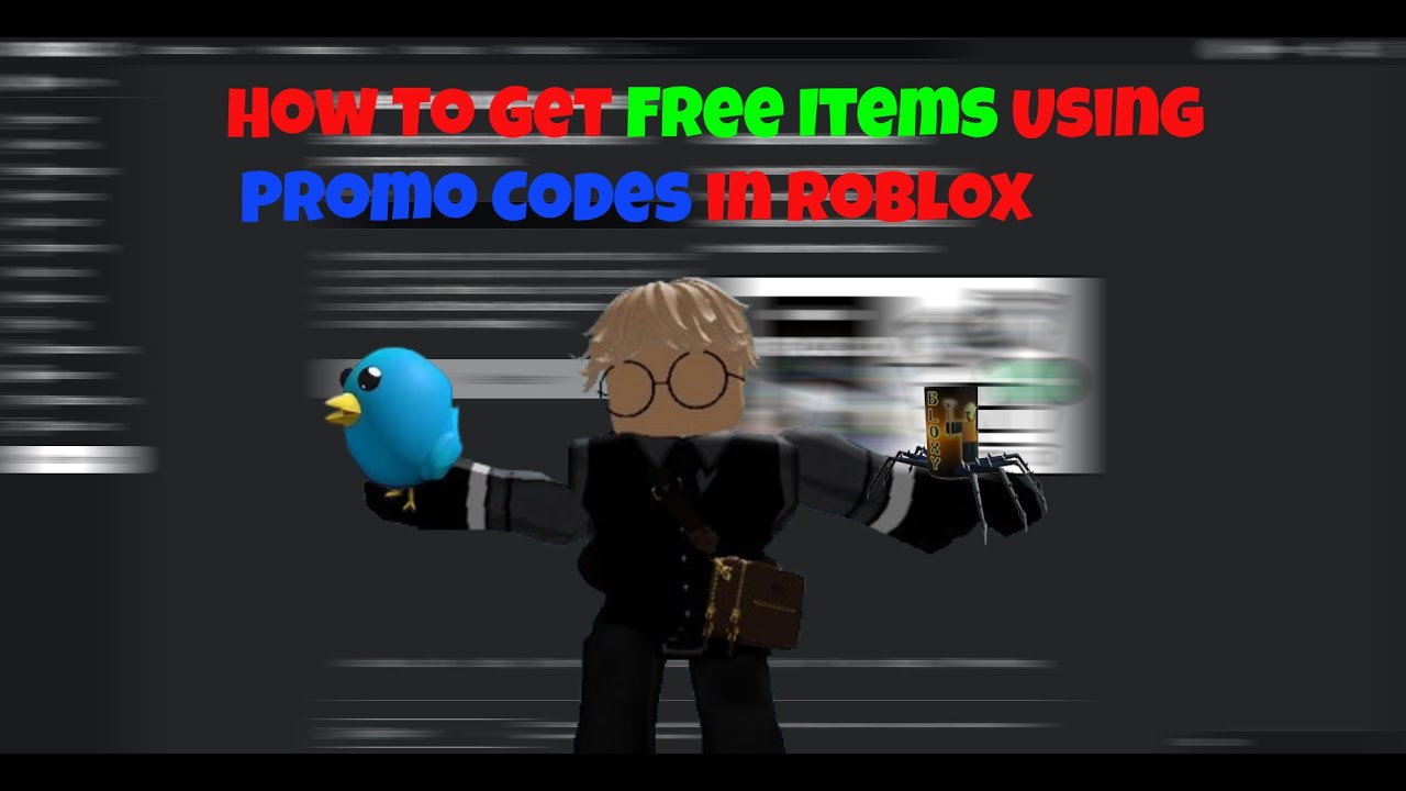How To Get Free Items Using Promo Codes #roblox - YouTube