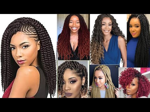 Easy crochet hairstyles different types of crochet hairstyles - YouTube