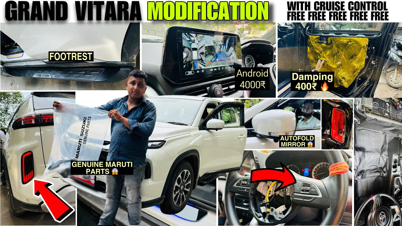 Modified Grand Vitara With Cruise Control Grand vitara Sigma ...