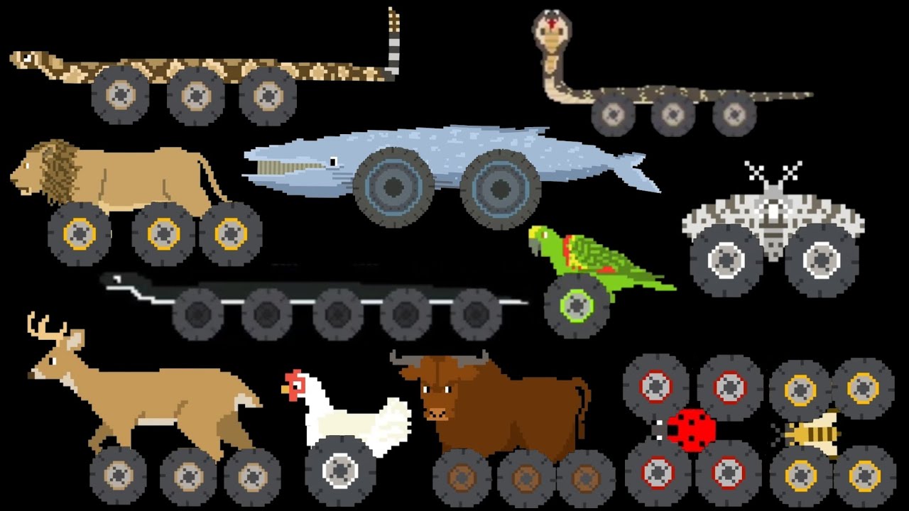 Monster Animals 6 - @TheKidsPictureShow - YouTube