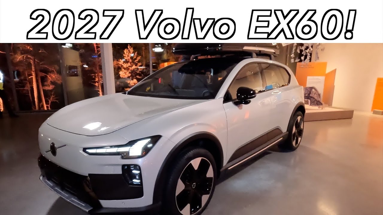 An Early Close Look at the All New, 2027 Volvo EX60 BEV! Experts Share ...