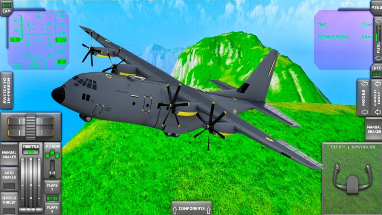 Turboprop Flight Simulator New Update 1.30.1 - C-130 Updated Review ...