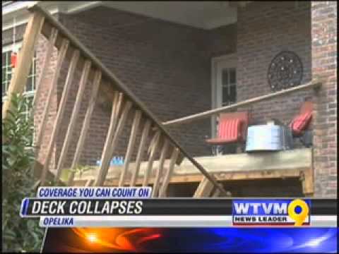 WOOD DECK COLLAPSE - Chicago area Deck & Porch Safety Inspections ...