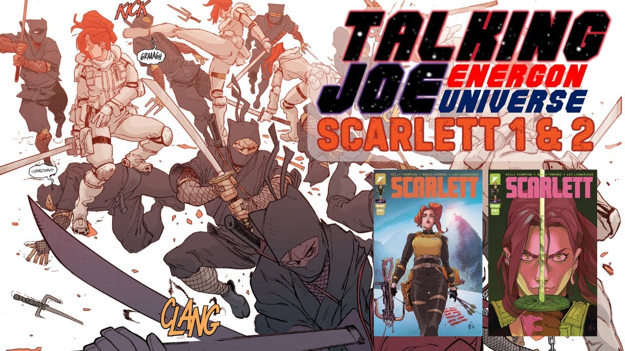 TJ 264 - SCARLETT 1 & 2 REVIEW - SKYBOUND GI JOE ENERGON UNIVERSE - YouTube