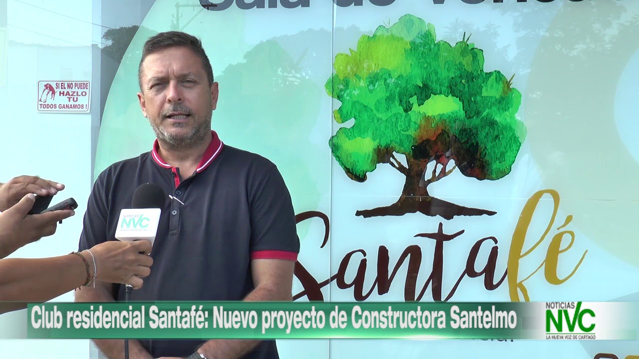 Club residencial Santafé, nuevo proyecto de Constructora Santelmo - YouTube
