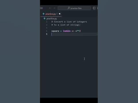 Convert a list of integers | #python #pythonprogramming#coding#learnpython #pythonforbeginners ...